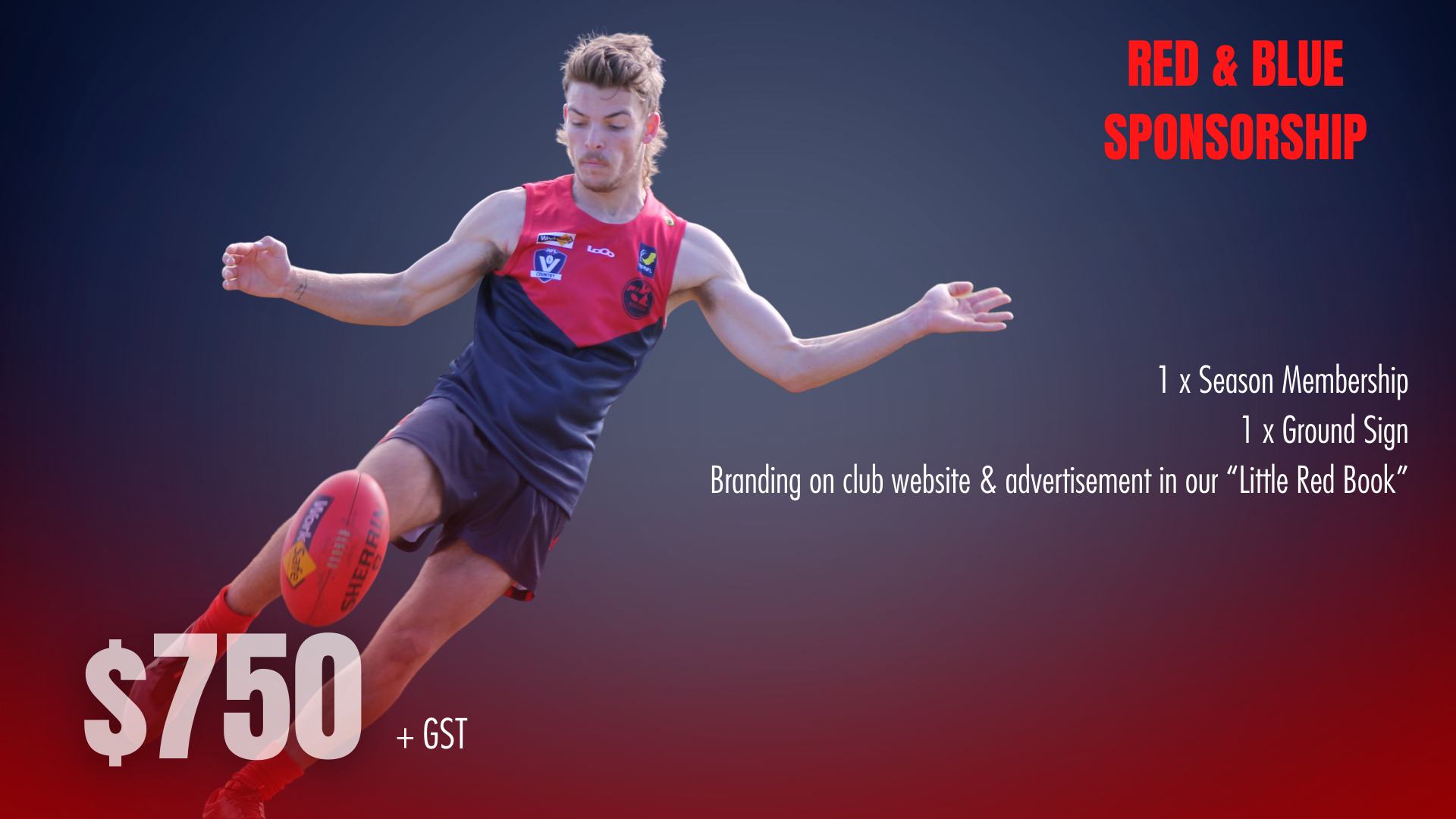 CLUB SPONSORSHIP PACKAGES - Mt Eliza Football Club
